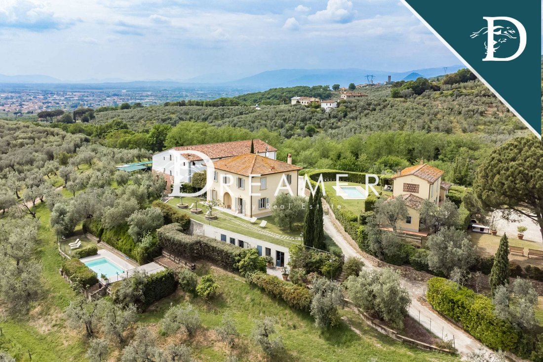 Villa For Sale In Lamporecchio, Pistoia In Lamporecchio, Tuscany, Italy ...