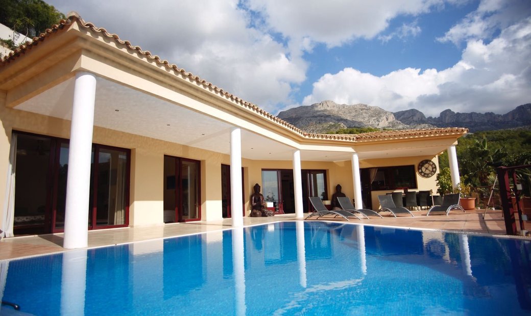 Luxury Villa In Altella La Vella In Altea, Valencian Community, Spain ...