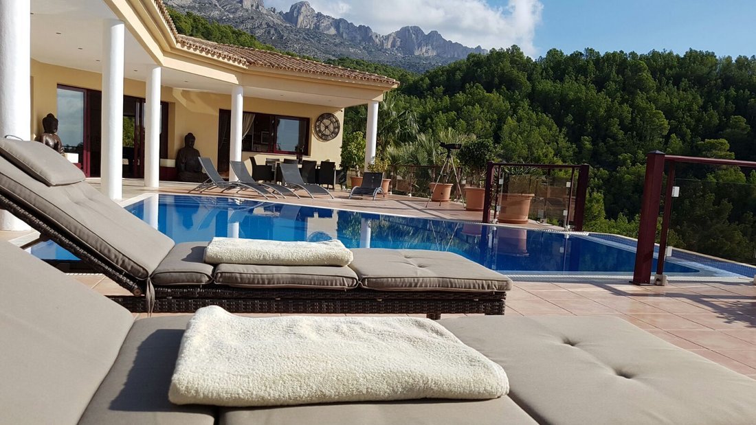 Luxury Villa In Altella La Vella In Altea, Valencian Community, Spain ...