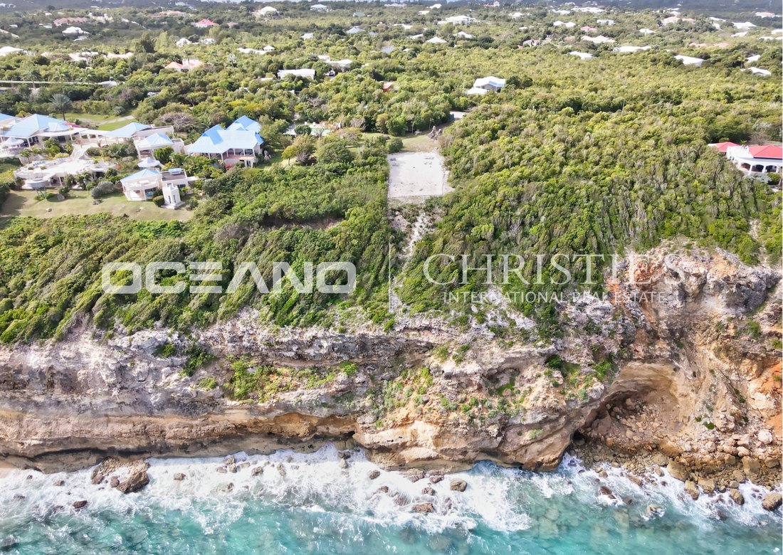 Land Cliff Of The In Sandy Ground, Collectivity Of Saint Martin, Saint ...