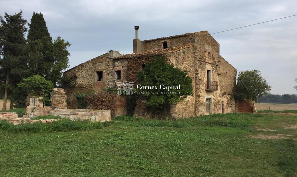 Charming Catalan Masia To Restore With A Large Plot In Corca, Catalonia ...