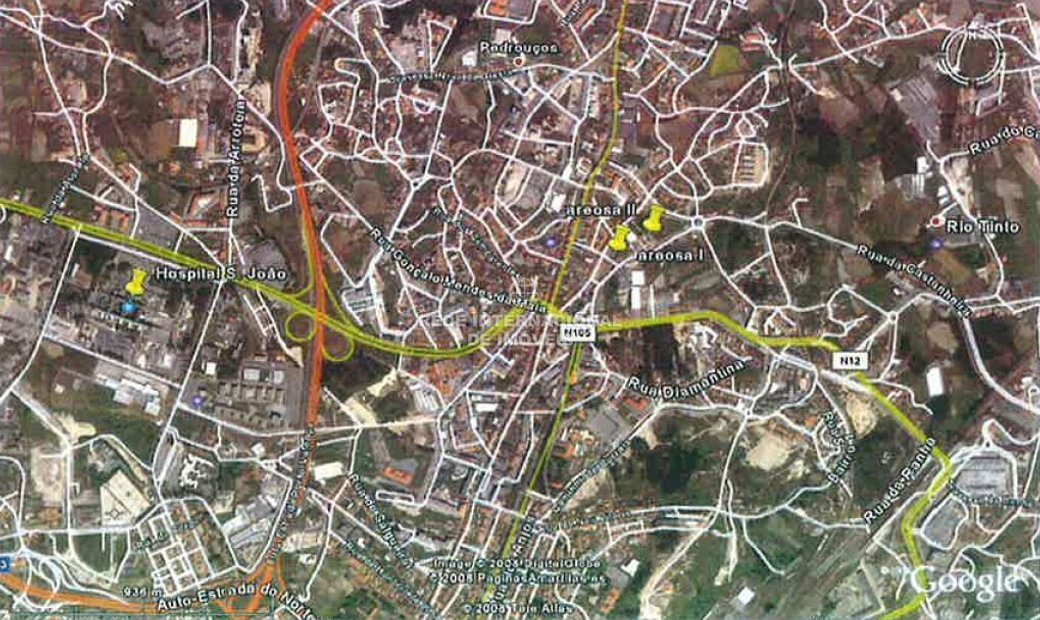 Land With Approved Project In Areosa. In Rio Tinto, Porto District ...