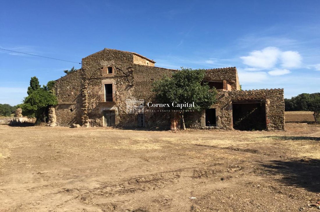 Charming Catalan Masia To Restore With A Large Plot In Corca, Catalonia ...
