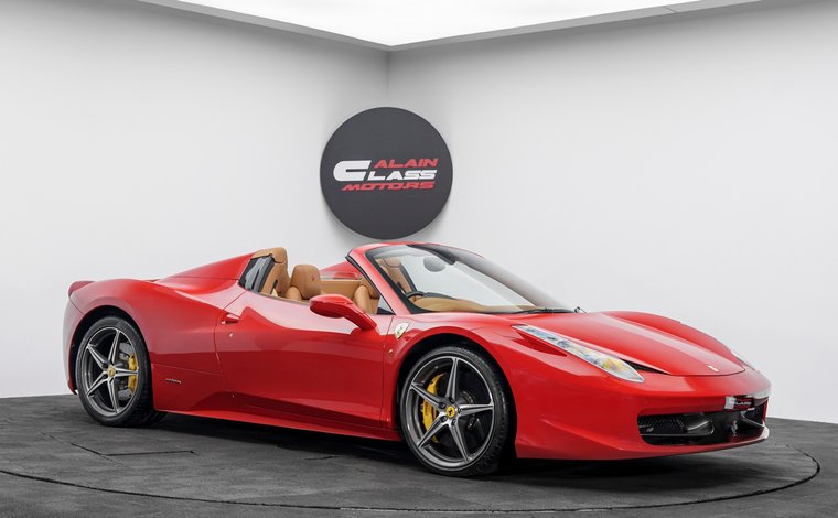 Red Ferrari Spider