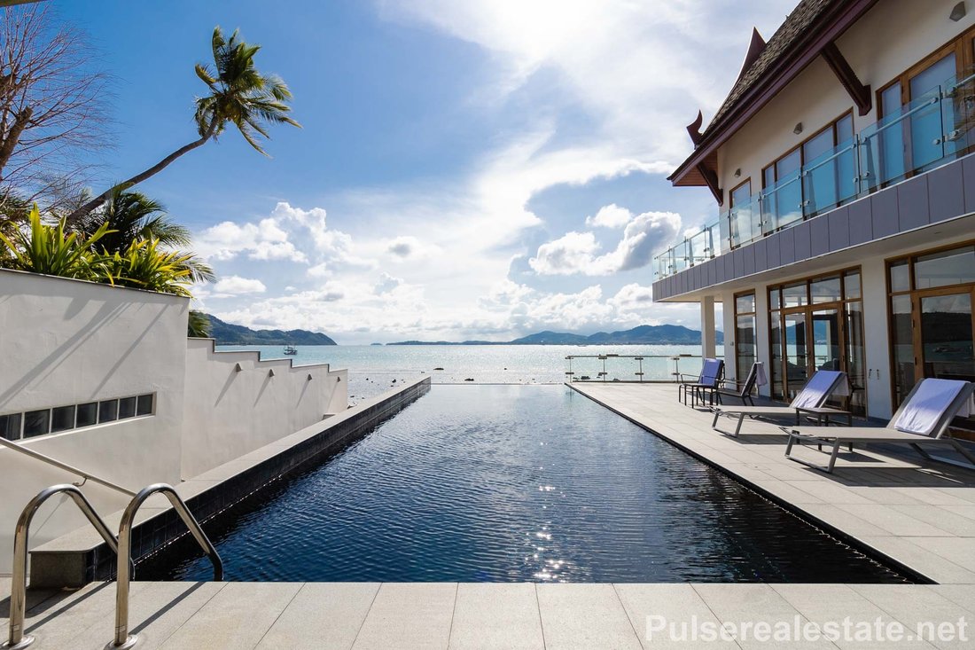 Absolute Beachfront 5 Bed Pool Villa For Sale On In Wichit, Phuket, Thailand For Sale (12874369)