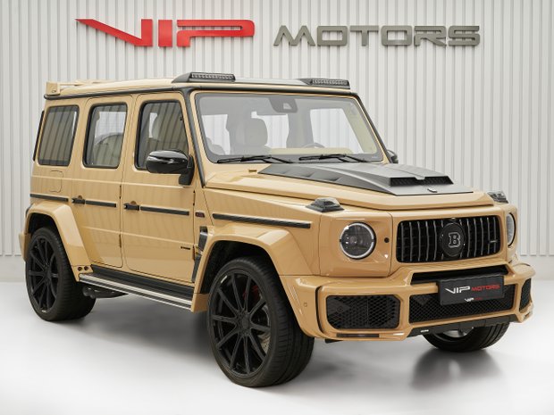Beige Mercedes-Benz G800 Brabus for sale | JamesEdition