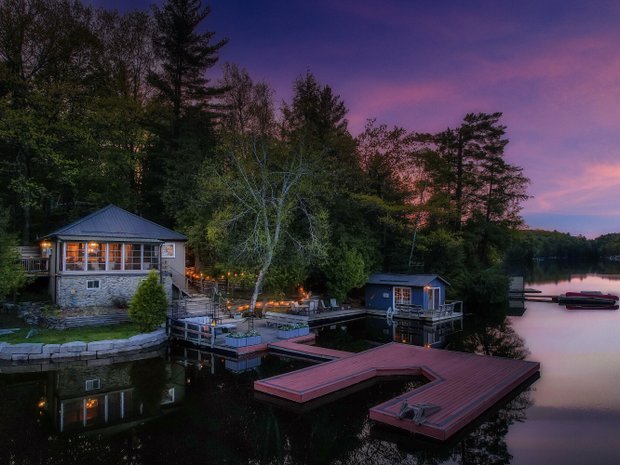 Luxury waterfront homes for sale in Kinmount, Ontario, Canada ...