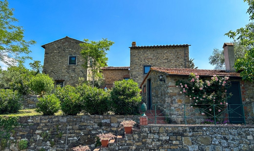 Stone Farmhouse On The Hills Of Pontassieve In Pontassieve, Tuscany ...