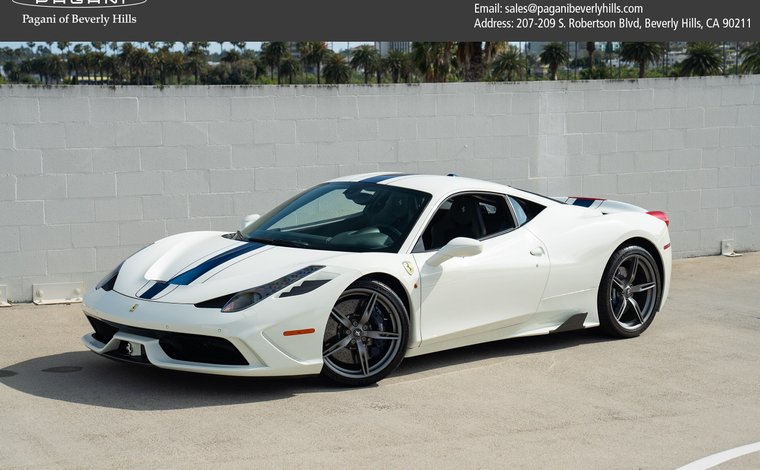Sports Cars Ferrari White