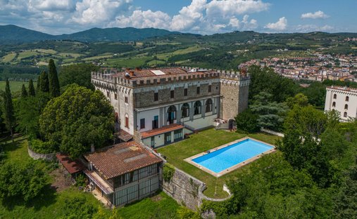 Luxury castles for sale in Reggello, Tuscany, Italy | JamesEdition