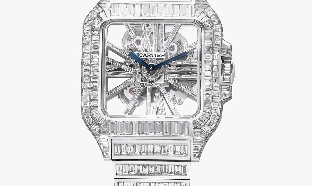 Cartier Santos De Cartier Skeleton With In Dubai, Dubai, United Arab ...