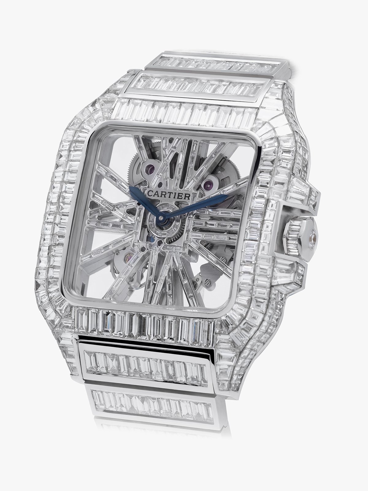 Cartier Santos De Cartier Skeleton With In Dubai, Dubai, United Arab ...