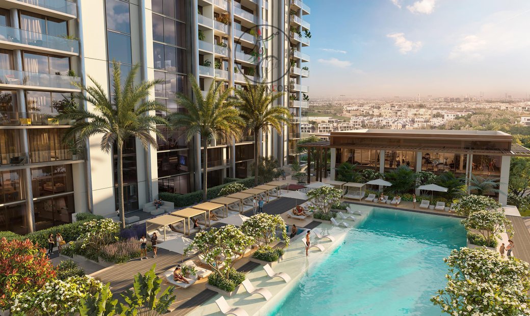 Stunning Pool View | Luxurious 1 Br | Q1 In Dubai, Dubai, United Arab ...