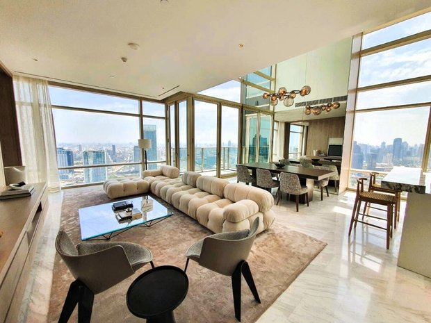 Luxury duplex penthouses for sale in Yan Nawa, Bangkok, Krung Thep Maha Nakhon, Thailand ...