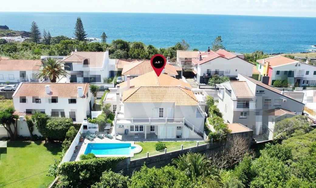 Praia Do Pópulo Ponta Delgada Ilha De São In São Roque, Azoren ...