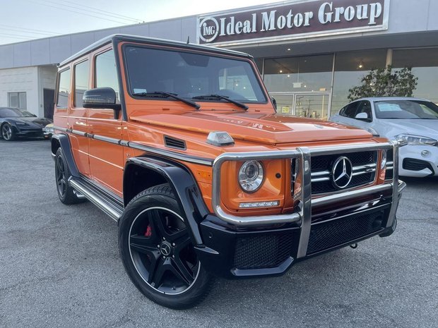 Orange Mercedes-Benz G-Class for sale | JamesEdition