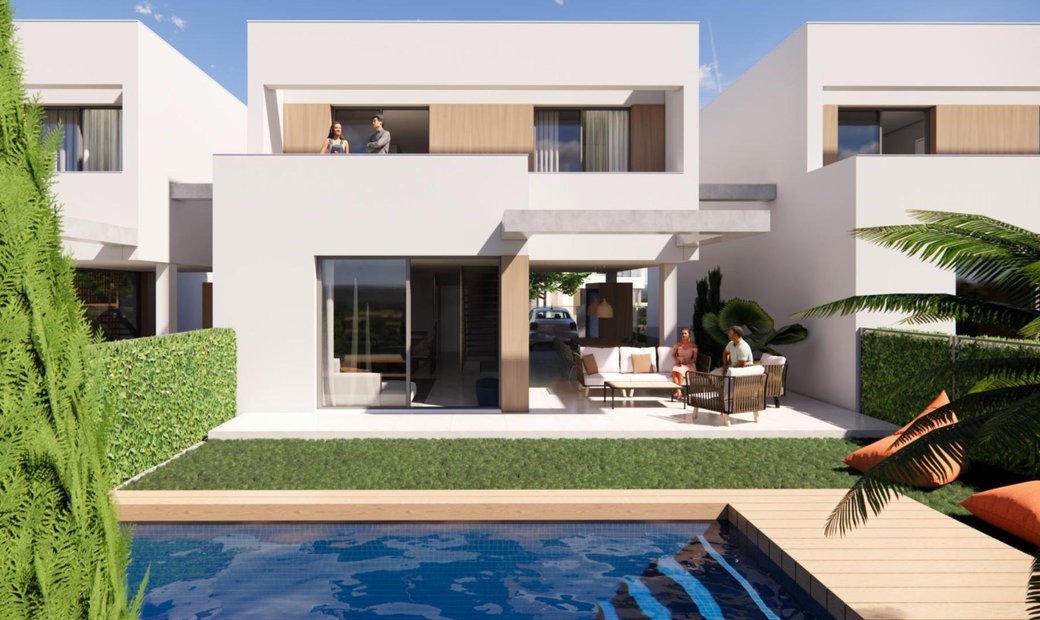 New Build Villas In Private Gated In Los Alcázares, Region Of Murcia ...
