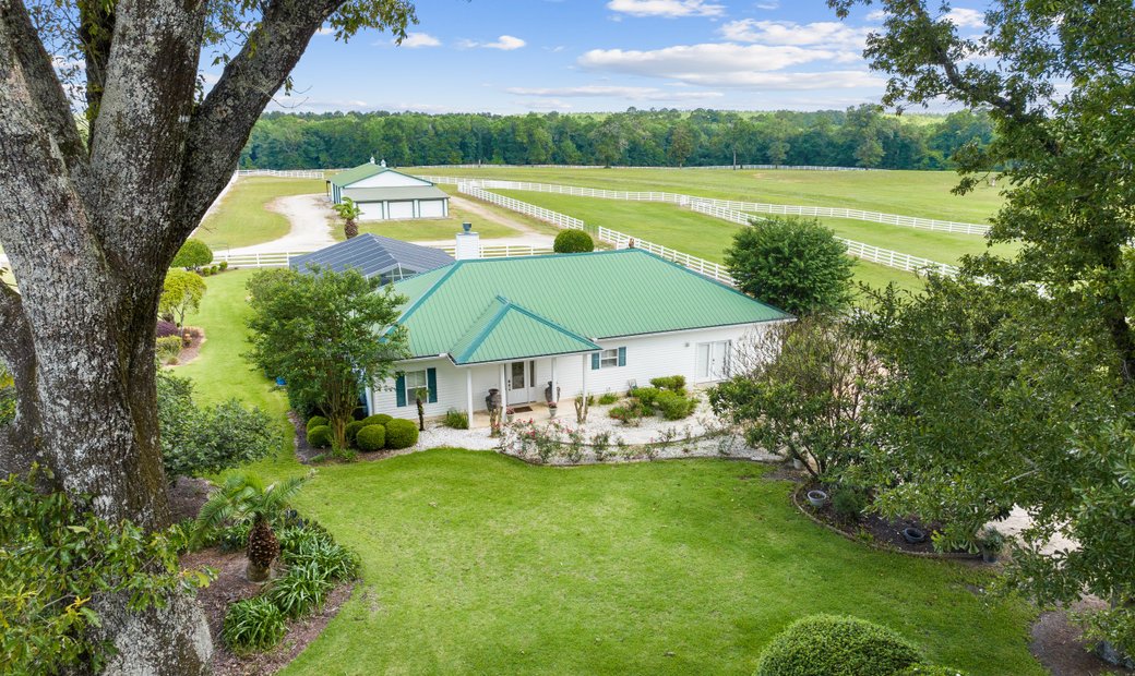 Horse Ranch With Immaculate Home In De Funiak Springs, Florida, United ...
