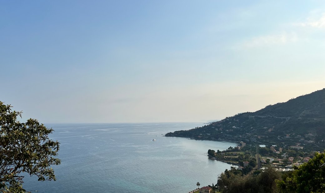 Seafront Villa Facing The Coast D'azur In Latte, Liguria, Italy For ...
