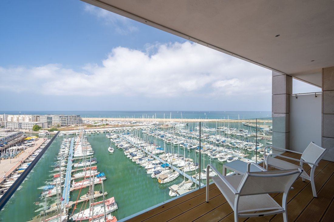 Private Sea View Apartment In The Ritz In Herzliya, Tel Aviv District ...