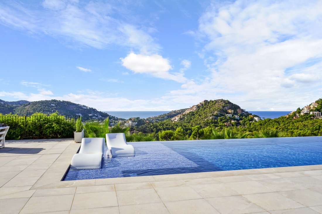 Impressive Finca With Unbeatable Views Over Port In Balearic Islands ...