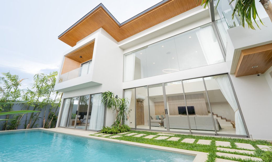 Two Story Pool Villas All With 3 Bedroom In Choeng Thale, Phuket ...