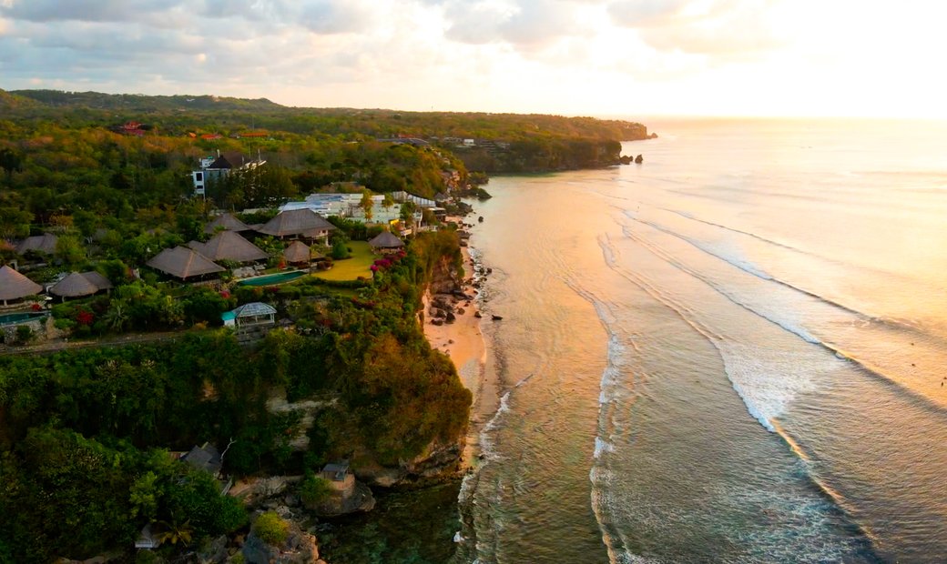 Magnificent Cliff Top Estate In Bingin Beach, In Bingin Beach, Bali ...
