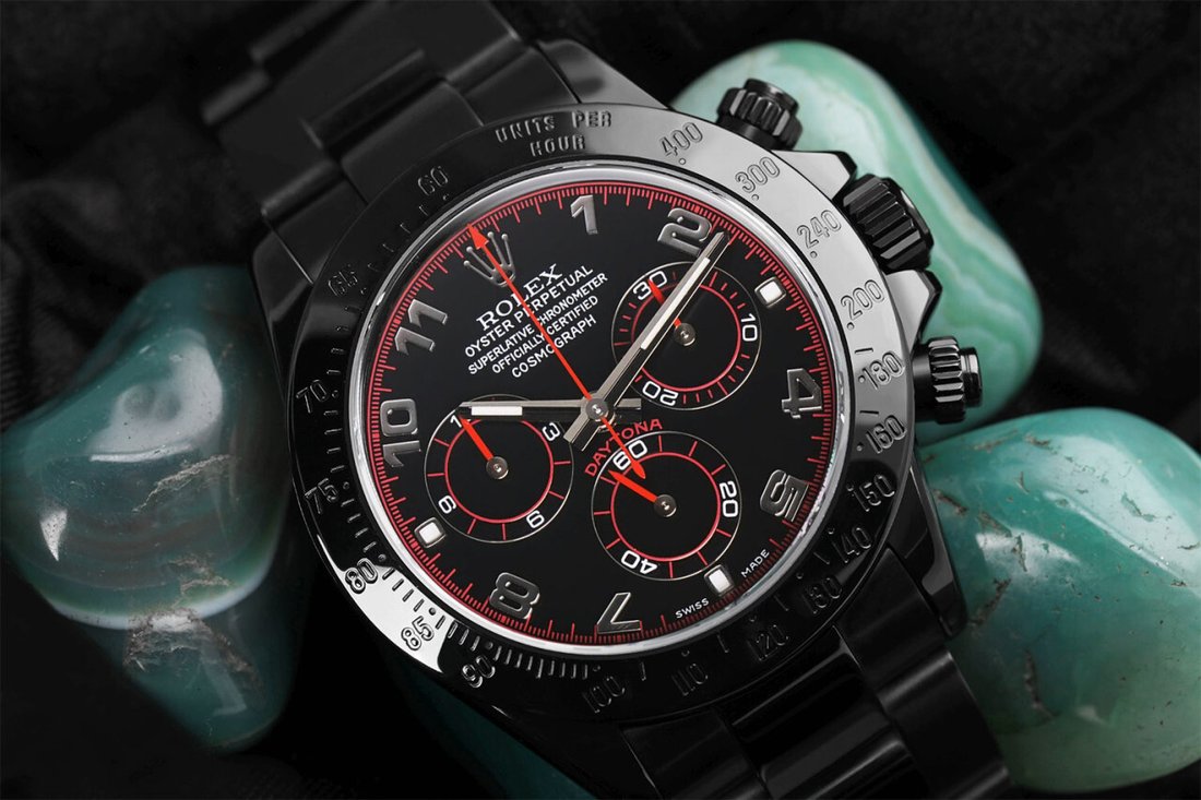 Rolex Daytona Black/Red Arabic Racing Dial In New York, New York ...