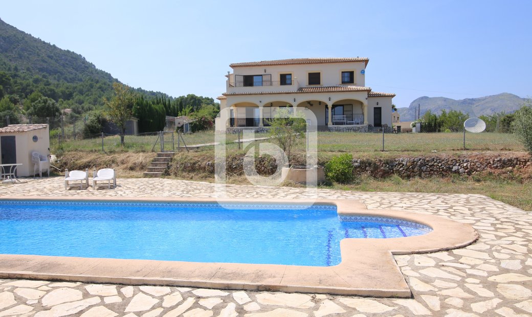 Detached South Facing Modern Villa In In Murla, Valencian Community ...