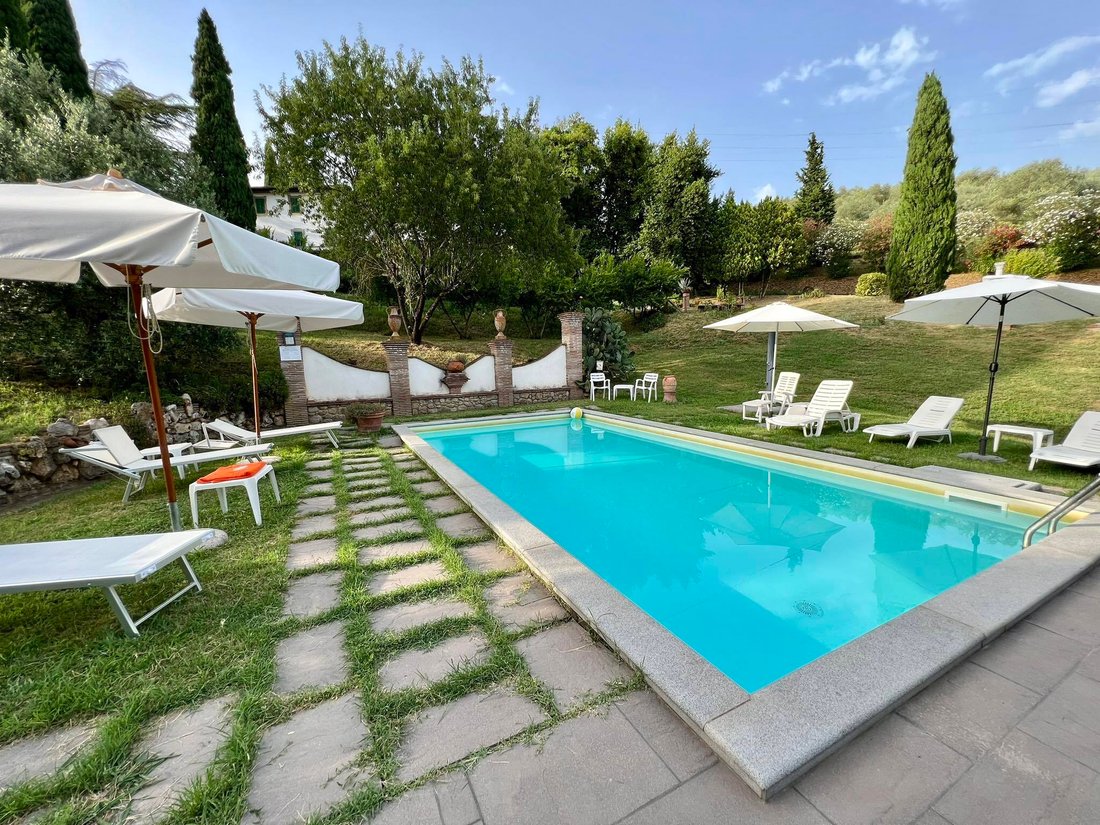 Medici Villa Where Napoleon Bonaparte Stayed In Uzzano, Tuscany, Italy ...