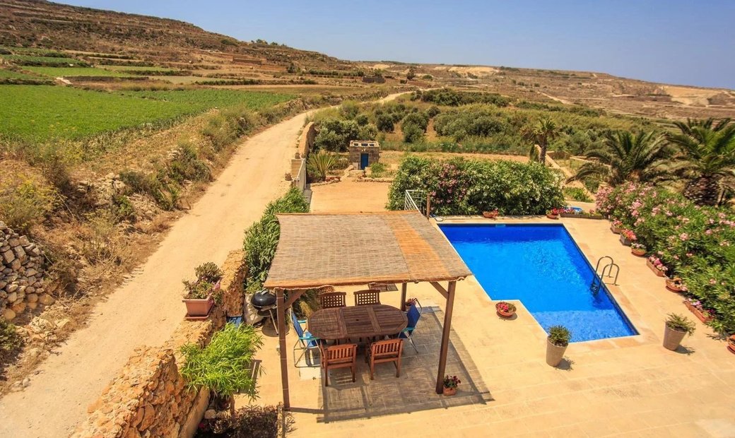 Recently Converted Semi Detached Farmhouse In Gozo In San Lawrenz ...