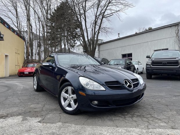 Blue Mercedes-Benz SLK 55 AMG for sale | JamesEdition