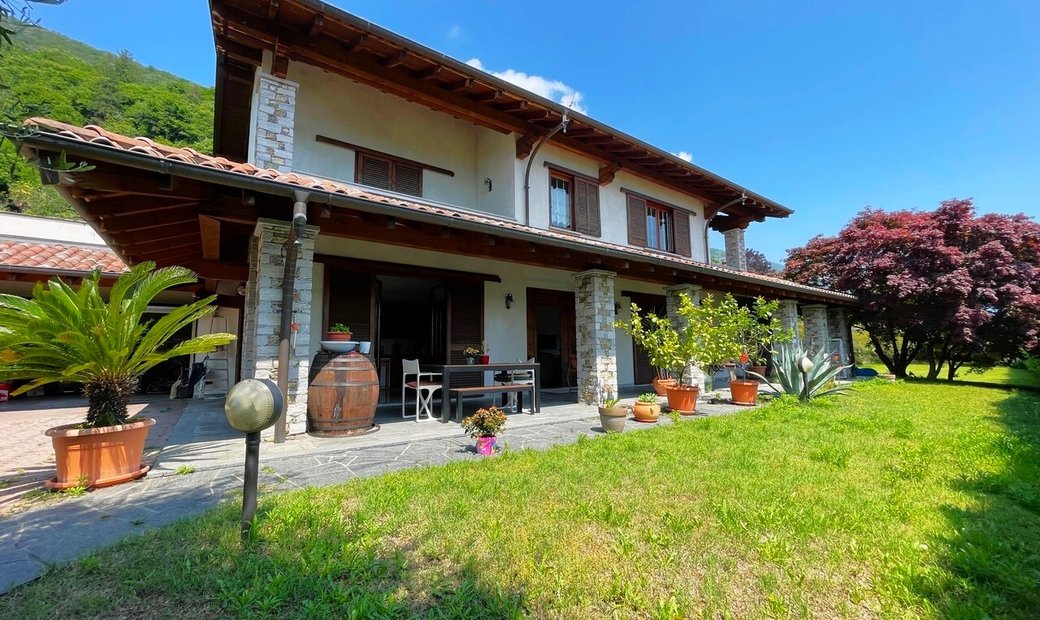 Independent Beautiful Finca Style Detached House In Novaglio, Piedmont ...
