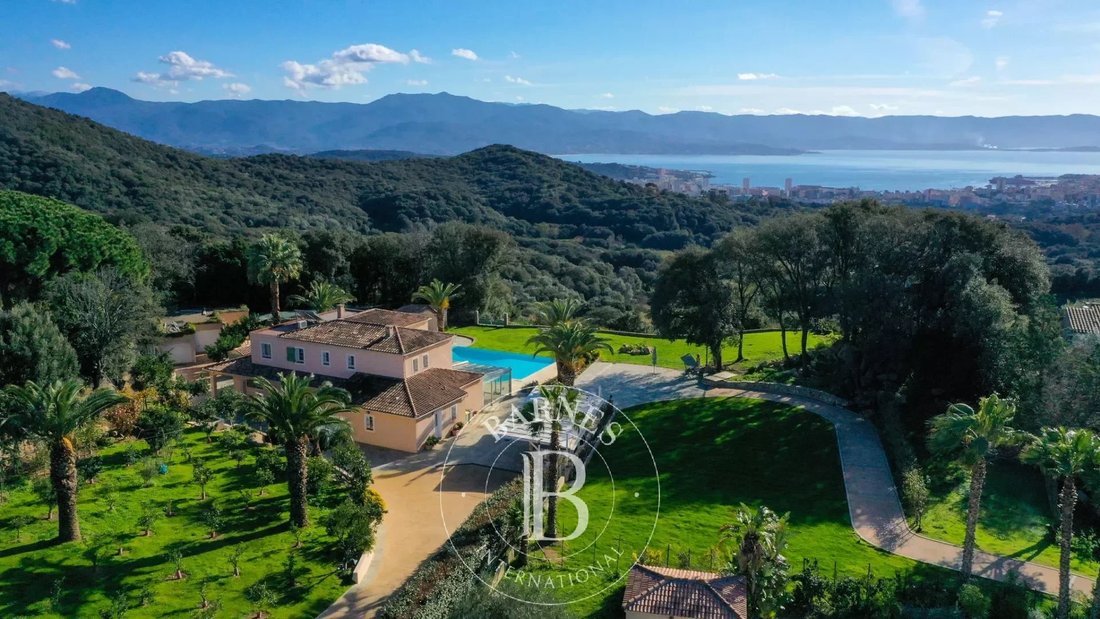 Near Ajaccio, Alata, Panoramic Sea Views, 5 Rooms In Alata, Corsica ...