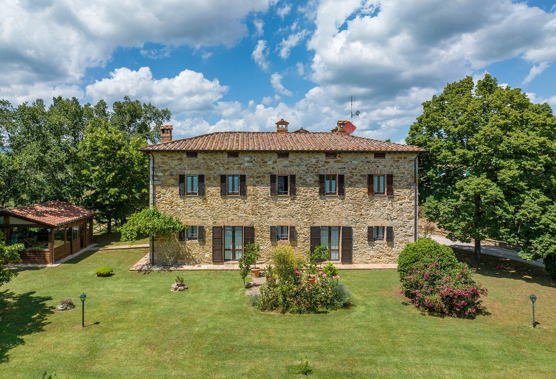 Premium Farmhouse With Privileged Panoramic View And In Corciano ...