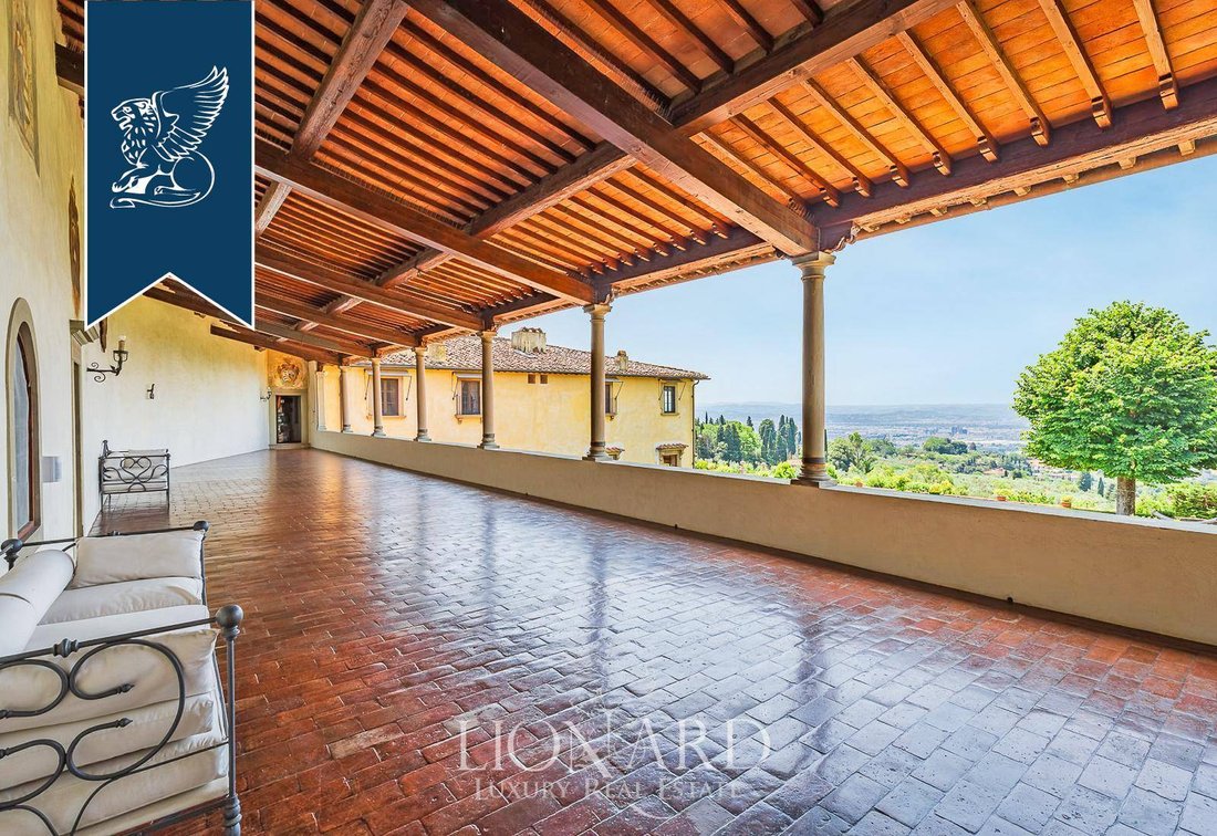 Historical Noble Villa With A Spa And Italian In Florence, Tuscany ...