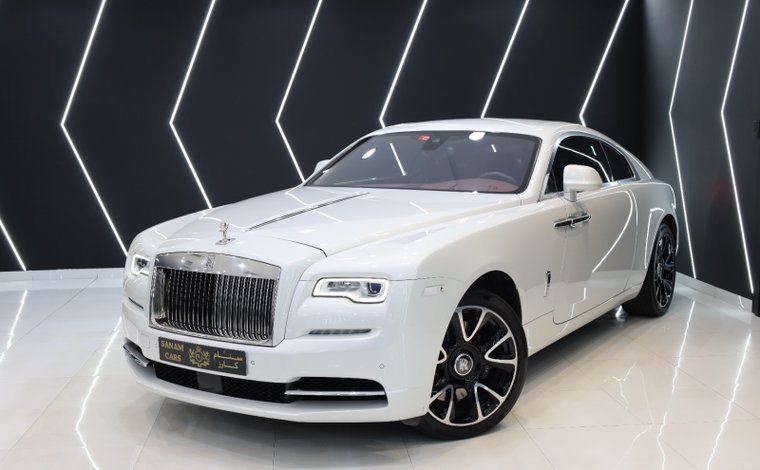 White Rolls Royce Wraith