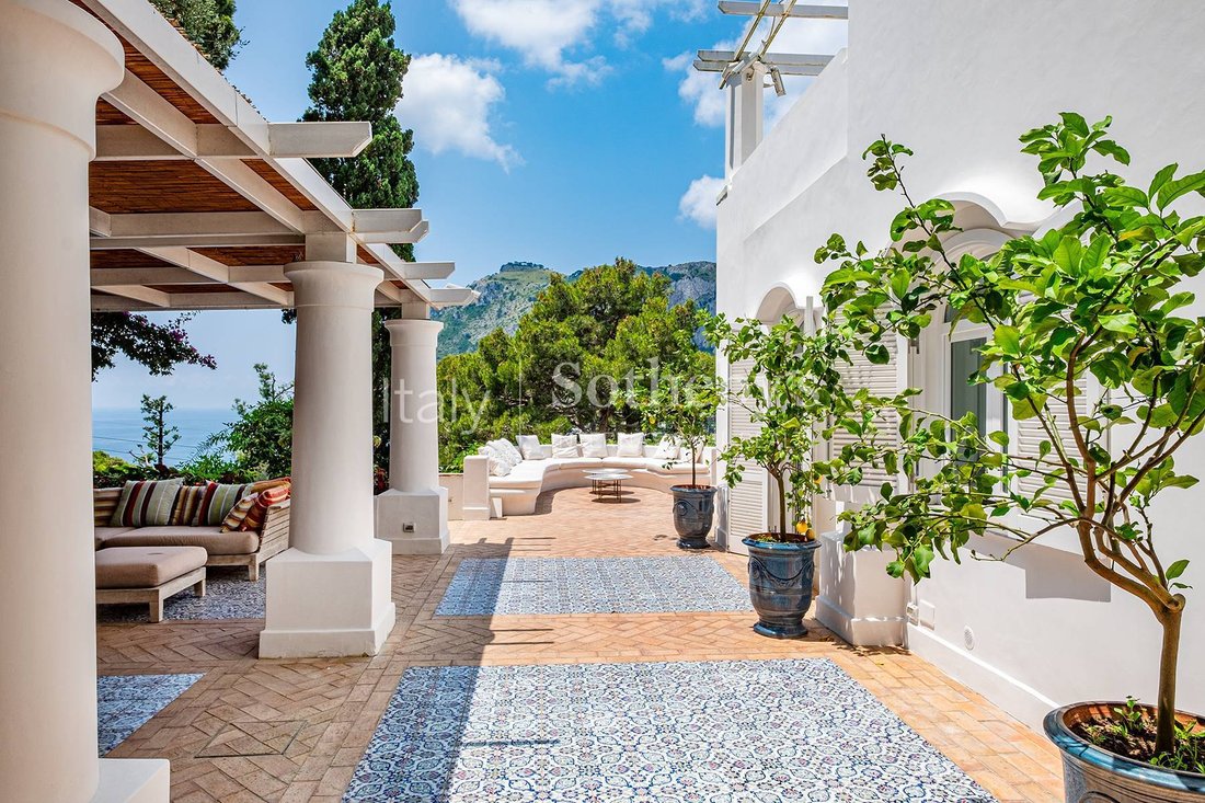 Villa Gaetana Modern Luxury Home At Capri In Capri, Campania, Italy For ...