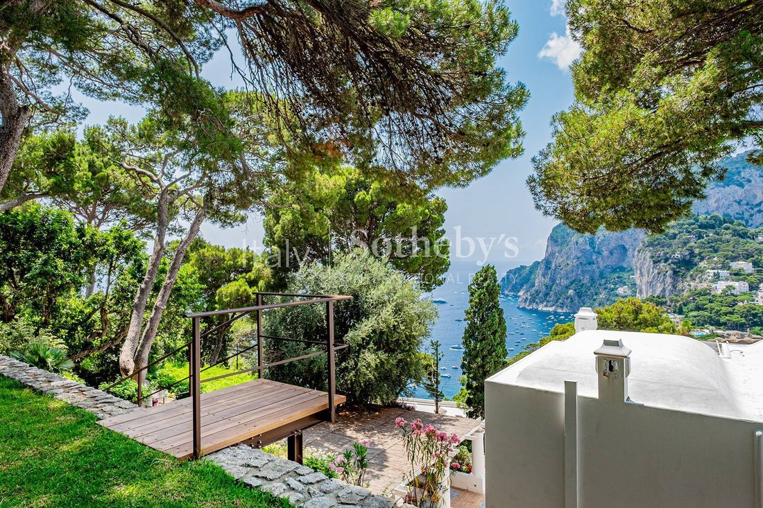 Villa Gaetana Modern Luxury Home At Capri In Capri, Campania, Italy For ...