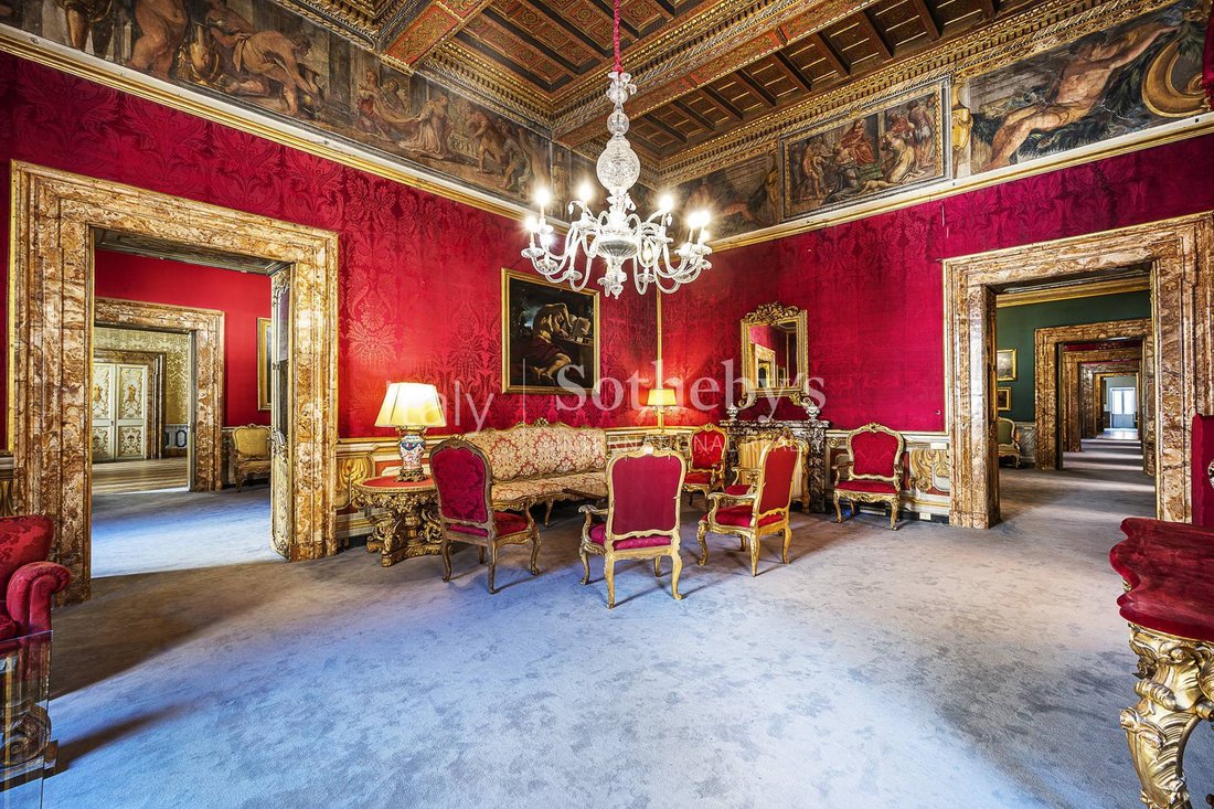 One Of Rome's Most Beautiful Baroque Noble Floor In Rome, Lazio, Italy ...