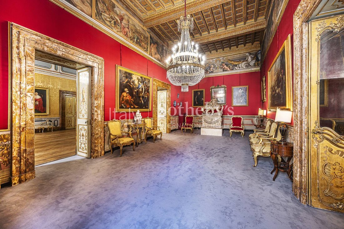 One Of Rome's Most Beautiful Baroque Noble Floor In Rome, Lazio, Italy ...