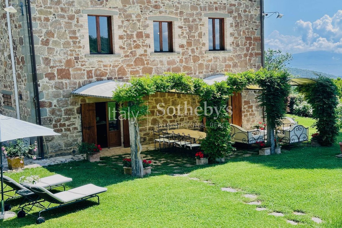Villa Todi Stunning 19th Century Villa Set In 10 En Todi, Umbría ...