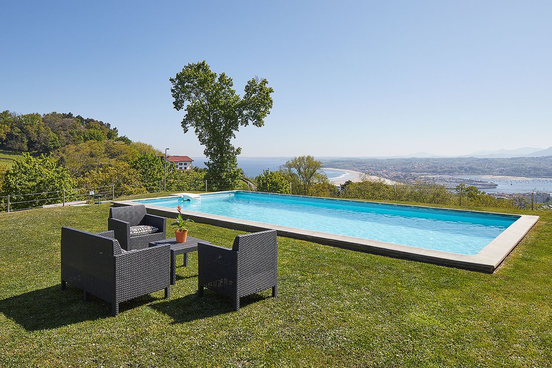 Modern Villa With Seaview Over Spain & In Hondarribia, Basque Country ...