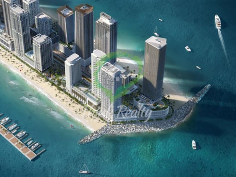Resale 1 Br, Beachgate By In Emaar Beachfront, Dubai, United Arab ...