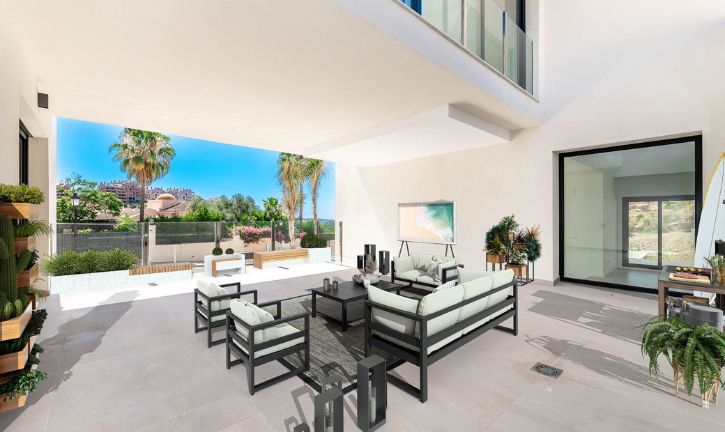 Amazing Modern Style Villa In Elviria With Heated In Marbella ...