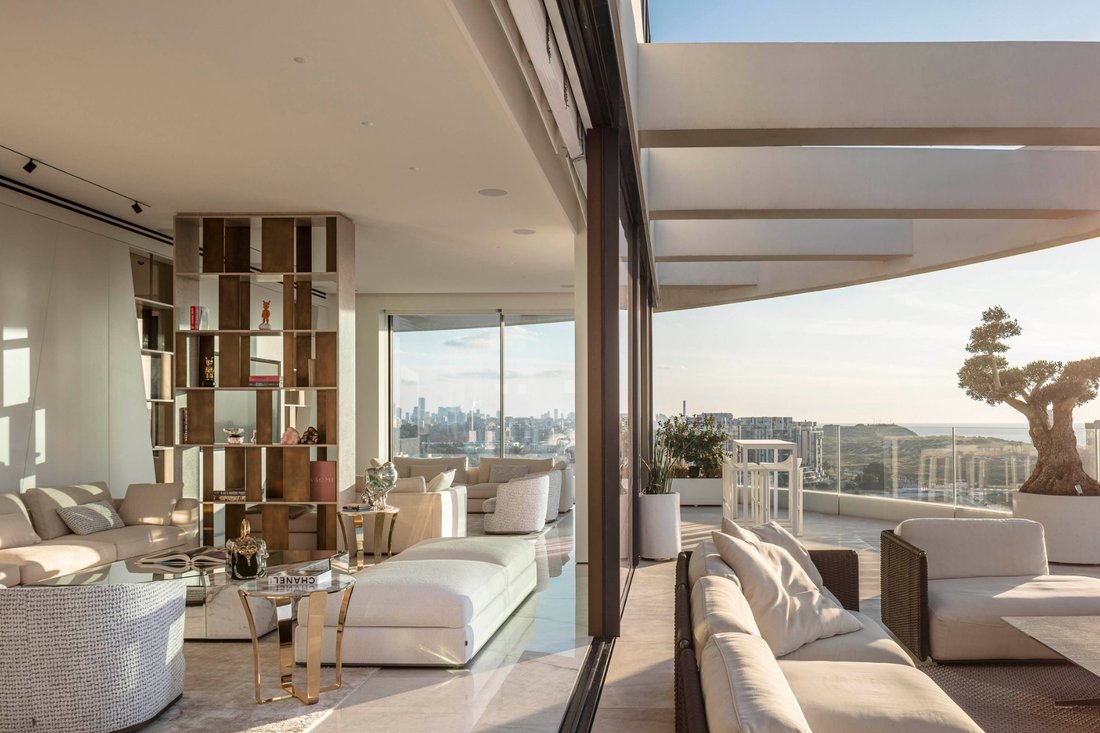 Spectacular Penthouse Duplex With A In Tel Aviv Yafo, Tel Aviv District ...