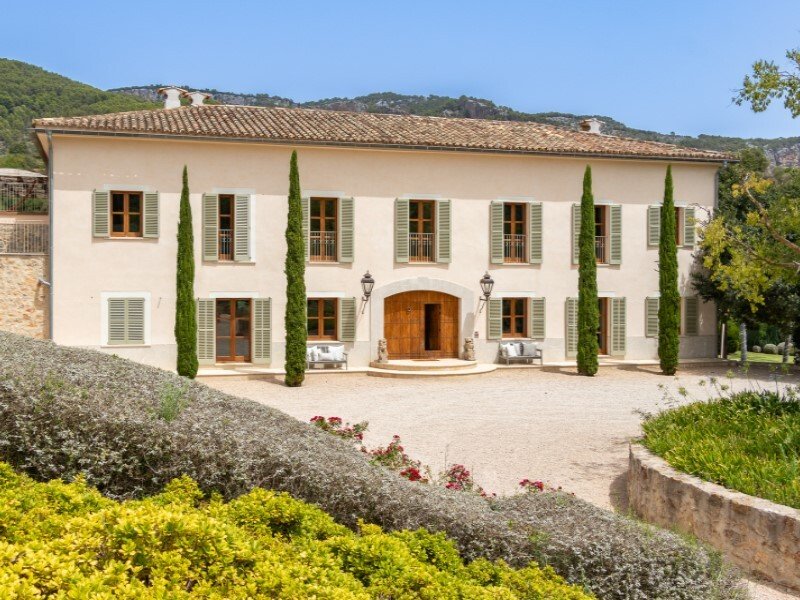Unique 18th Century Manor House With In Puigpunyent, Balearic Islands ...