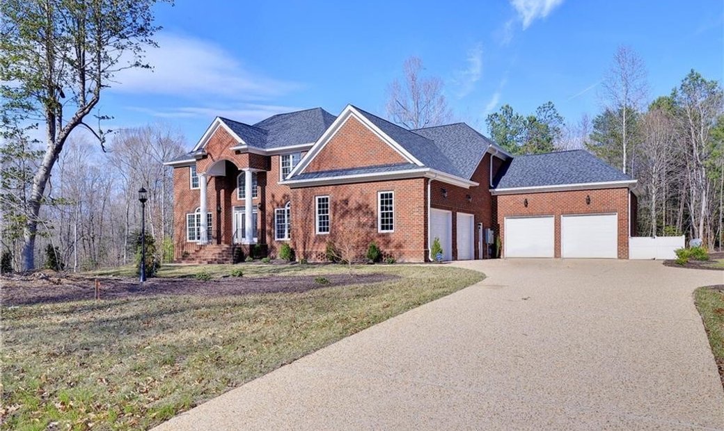 Brand New Custom Built Brick Home In Williamsburg, Virginia, United ...