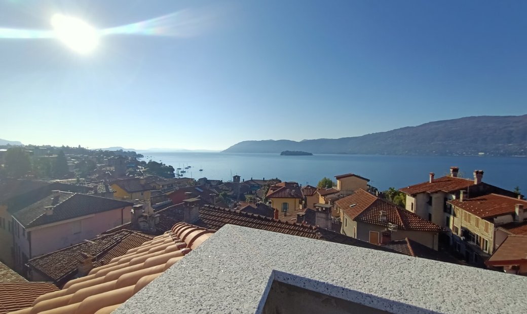 Verbania, In The Historic Center Of Suna, Lake In Verbania, Piedmont ...