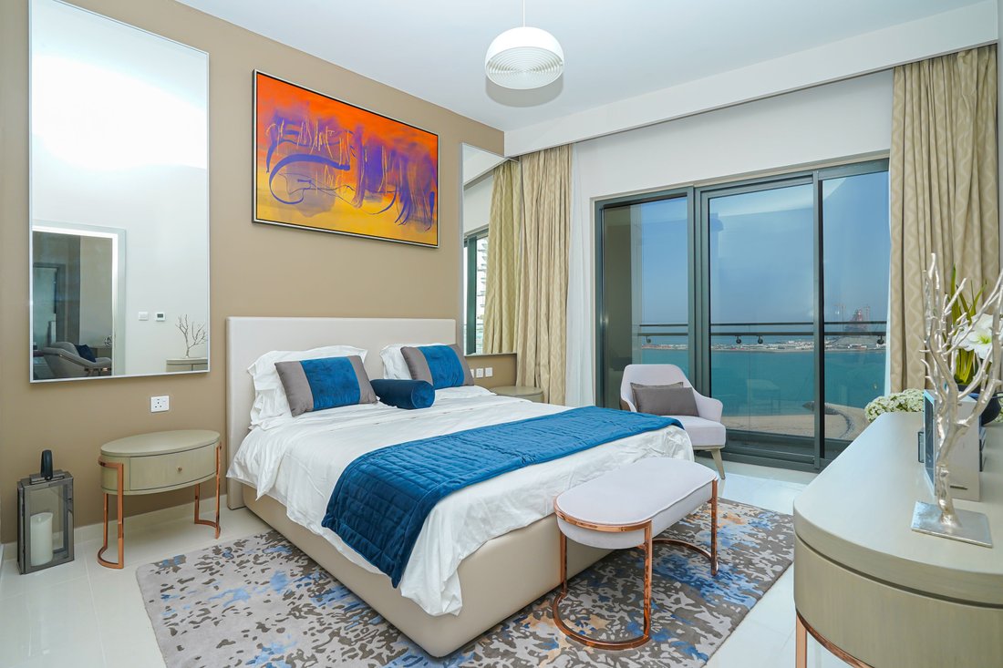 Modern Waterfront 2 Bhk Flat Featuring Beach Access With In Lusail ...